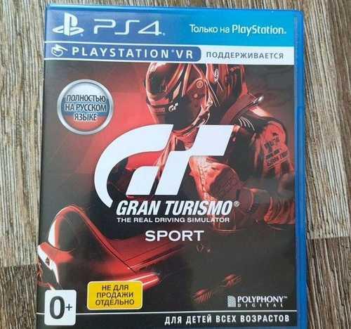 Игра на ps4 Gran Turismo sport