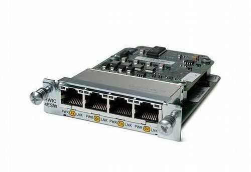 Модуль Cisco hwic-4ESW-POE