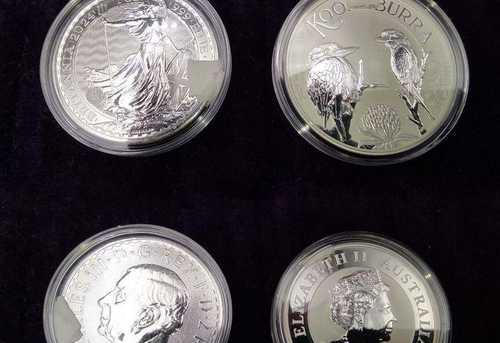 Серебряные монеты Австралия