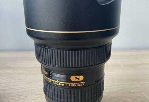 Объектив Nikon 14-24mm f2.8 Nikkor