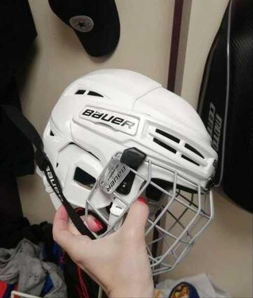 Хоккейный шлем детский 3-6 лет, 48-53,5 см