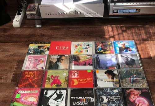 CD диски электронная музыка 22 штуки цена за все
