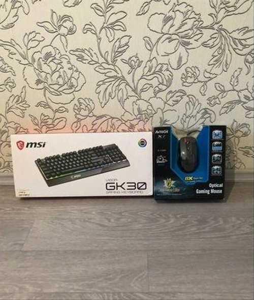 Игровая клавиатура Msi / мышь x7