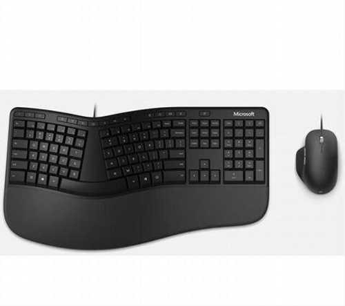 Комплект клавиатура + мышь проводной Microsoft Wir