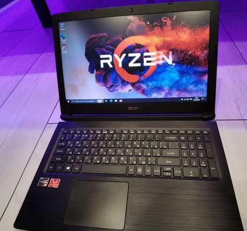 Ноутбук acer для дома/ryzen/128+1000GB/RAM 12