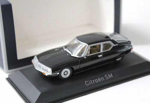 Ситроен Citroen SM 1971 Черный Norev 1:43 158520