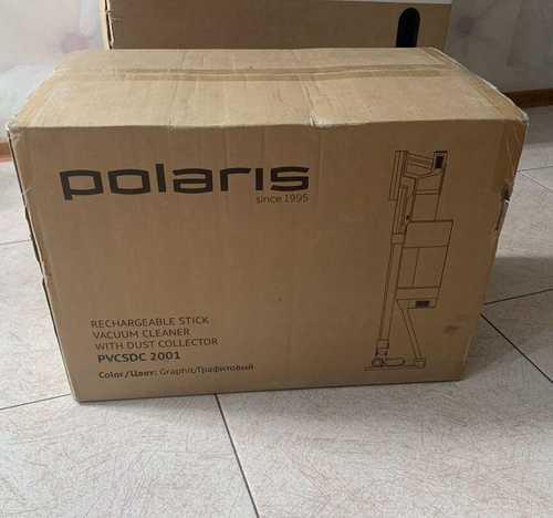 Новый беспроводной пылесос polaris pvcsdc 2001