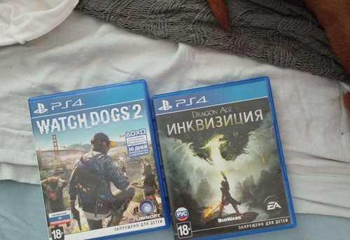 Watch dogs 2 / dragon age inquisition/ ps4