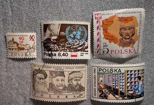 Набор почтовых марок Польша