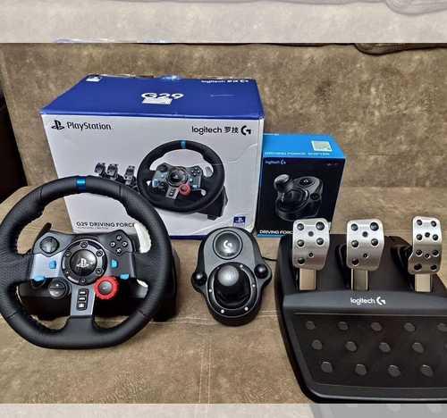 Игровой руль logitech g29 с кпп в идеале