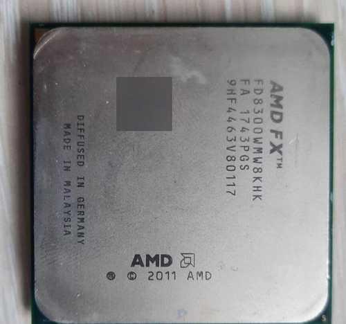 Процессор amd fx8300