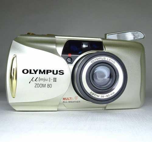 Olympus Mju ii Zoom 80 Gold проверен с плёнкой