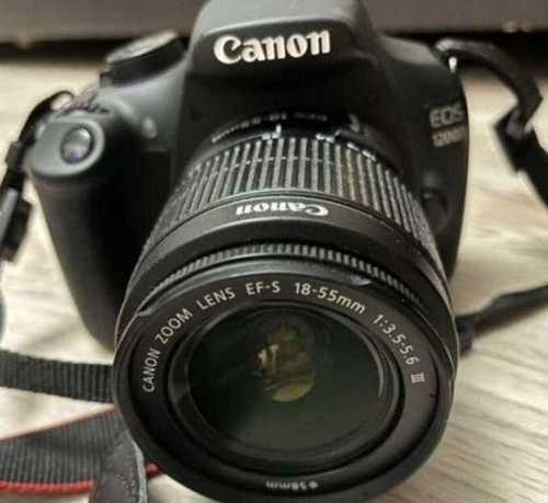 Зеркальный фотоаппарат canon1200