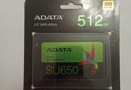 SSD-диск adata 512 гб
