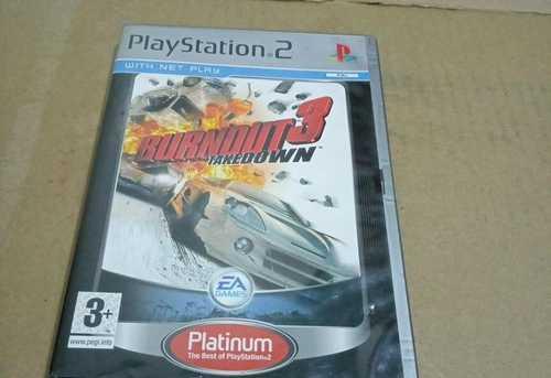 Burnout 3 для Playstation 2 лицензия