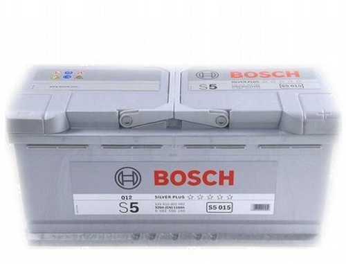 Аккумулятор автомобильный 110Ач Bosch S5 новый