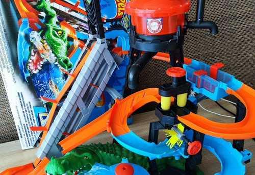 Hot wheels трек автомойка