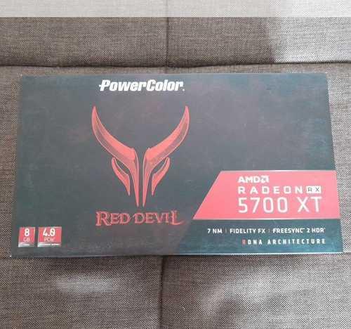 Видеокарта PowerColor Radeon RX 5700 XT Red Devil