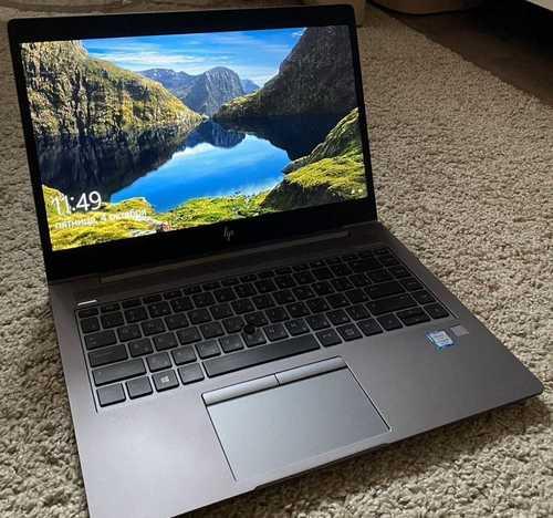 Ноутбук HP Zbook 14u G5 i5-8350u 16гб / 480 гб