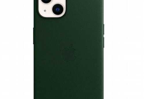 Чехол для iPhone 13 Leather Case с MagSafe (Темно