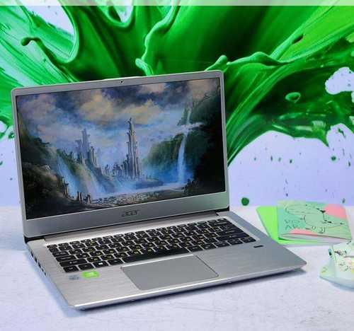 Тонкий ультрабук Acer - Core i5 - Nvidia - 16 Gb