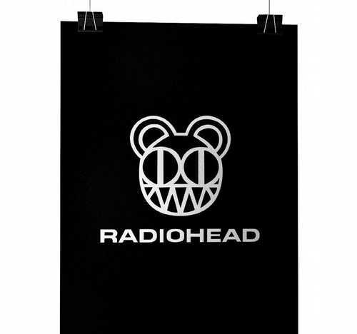 Плакат "radiohead" A3 к0я1я13