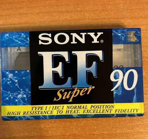 Аудиокассеты sony ef90 super