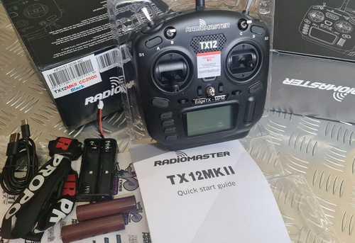 Radiomaster TX12 Mk2 CC2500 + флешка аккум ремень
