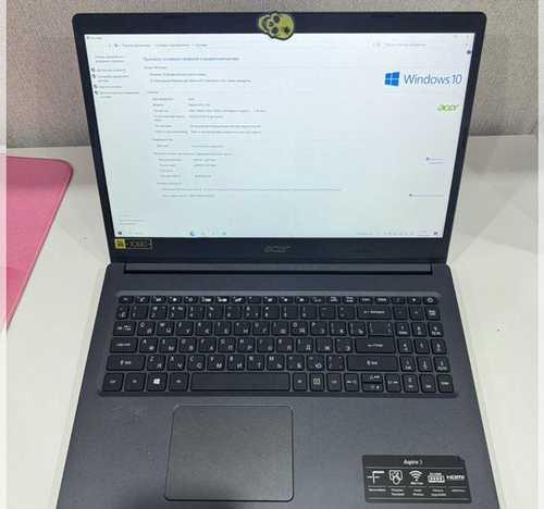 Ноутбук acer aspire 3 a315 - 23g