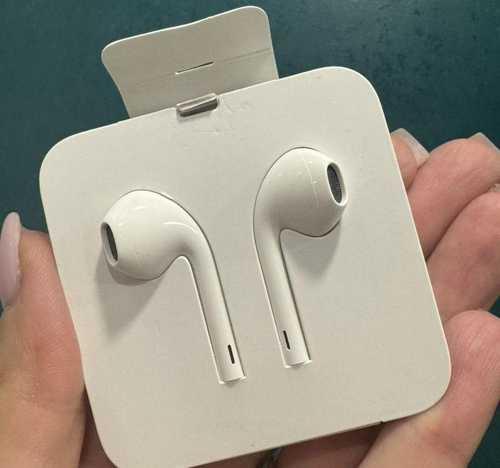 Наушники Apple earpods новые проводные