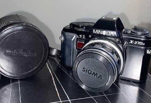 Пленочный фотоаппарат minolta x-370n