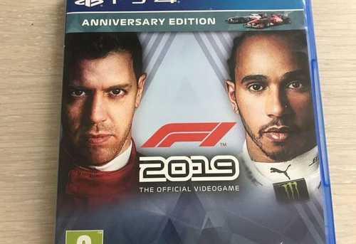 Игра на PS4 F1 2019(Формула 1 2019)
