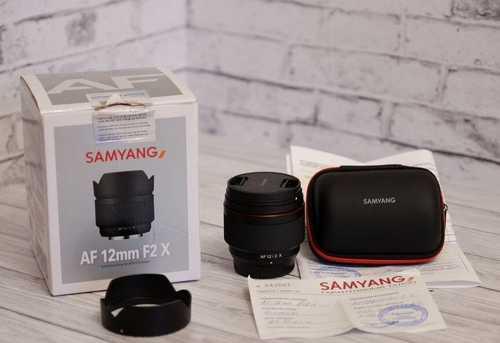 Samyang AF 12mm f/2 Fujifilm X новый ширик