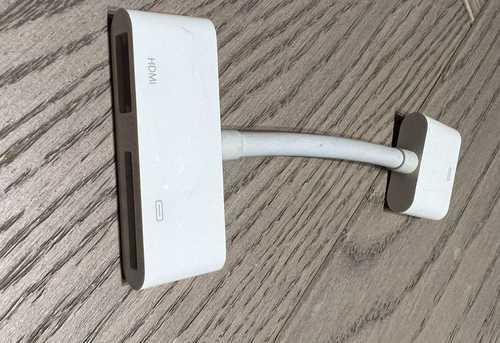 Переходник Apple 30-pin hdmi A1388