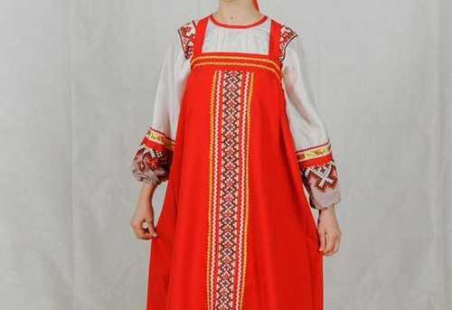 Русский народный костюм Казачий, на рост 140-150
