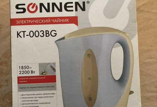 Чайник Sonnen KT-003BG, 1,7 л 2200 Вт