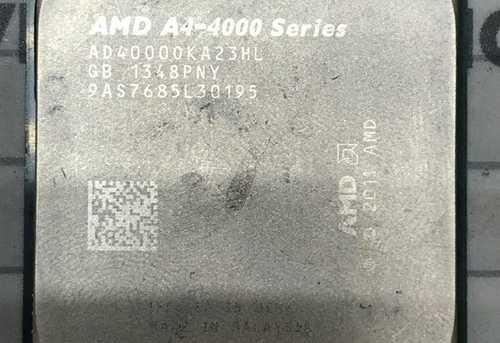 Процессор AMD A4-4000 FM2, 2 x 3000 мгц