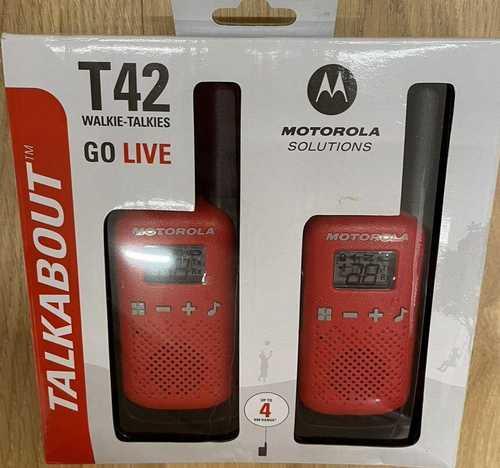 Рации motorola t42