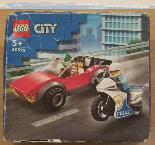 Конструктор Lego City 60392 Полицейская - Б/К