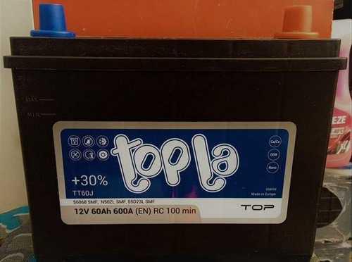 Аккумулятор TopLa (Топла) 60А/ч на японцев, кор-ев