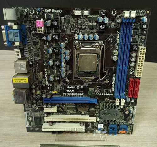 Материнская плата ASRock H55M 1156