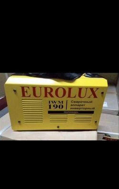 Аппарат сварочный Eurolux IWM 190 инверторный