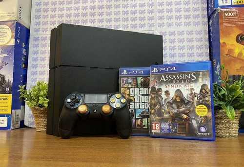 Sony PS4 + GTA 5 + Assassins Creed