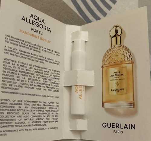 Guerlain aqua allegoria forte mandarine basilic