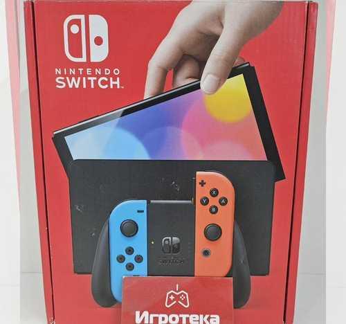 Игровая приставка Nintendo Switch Oled Neon 64Gb