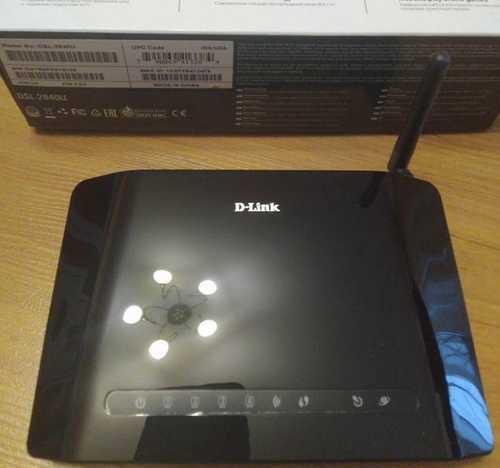 Роутер (маршрут-р) D-Link DSL-2640U/RA/U2A+adsl2