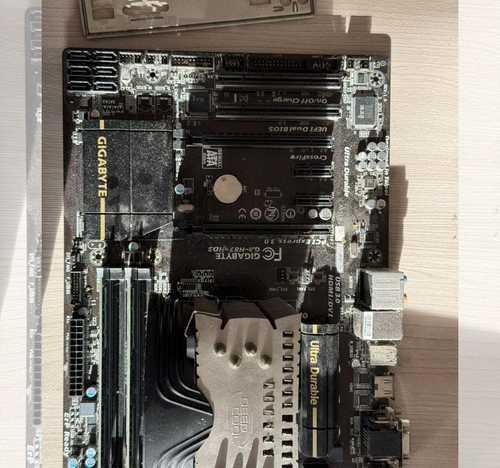 Intel core i7 4770   16 gb ram   gigabyte h87-hd3