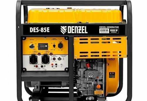 Генератор дизельный 8,5 кВт, DES-85E, Denzel