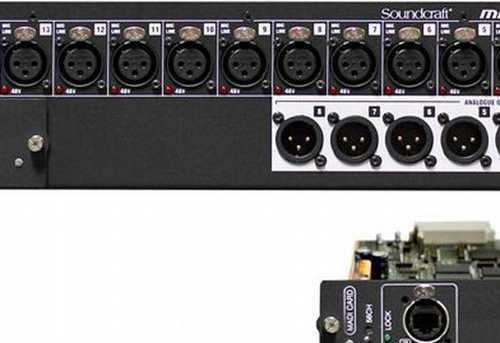 Микшер Soundcraft MSB-16 Cat5 Mini Stagebox 16 (2U