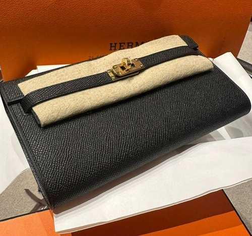 Сумка,кошелёк Hermes Kelly to go оригинал